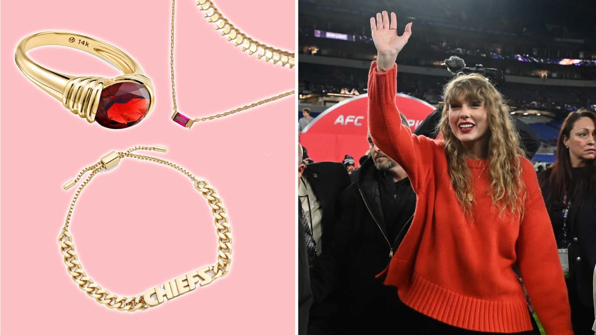 Taylor Swift BaubleBar necklace: Shop Kansas City Chiefs jewelry for Super Bowl 2024 - Reviewed