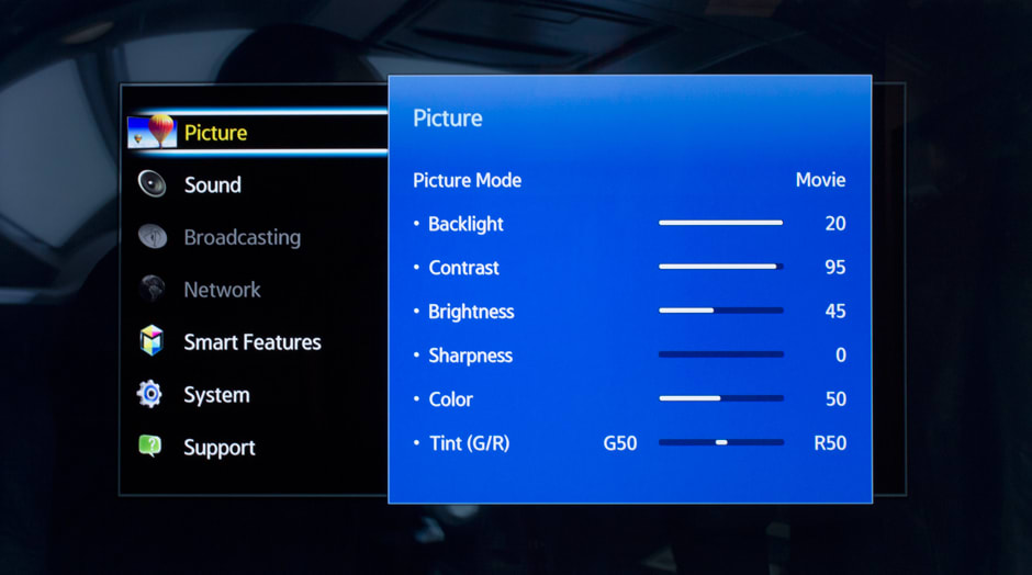 Samsung Led Tv Menu at Douglas Byrd blog