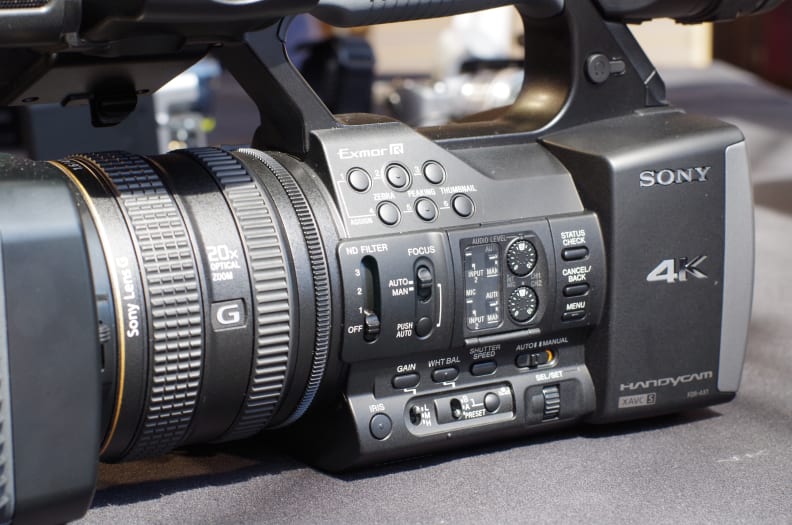 Sony 4K Handycam Test _ Sony AX43A 4K Handycam® with Exmor R™ CMOS ...