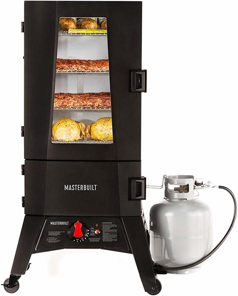 Masterbuilt Mps 340g Thermotemp Xl Propane Smoker - Reviewed