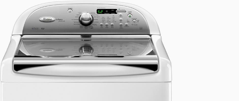 Whirlpool Cabrio Platinum WTW8800YW 4.6 cu. ft. White Top Loading ...