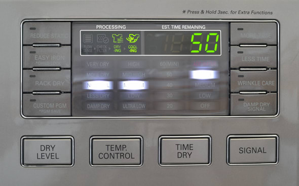 LG DLEX3470V 7.3 Cu. Ft. Graphite Electric Dryer Review - Reviewed