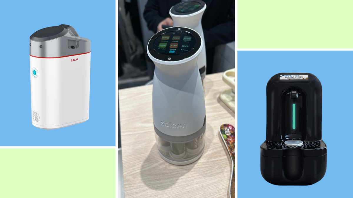 LILA composter, Agari Smart Cooker, Spicerr, and Kara Pod at CES 2025 ...